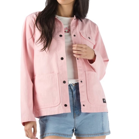 Vans | Jackets & Coats | Vans Light Pink Drill Chore Jacket | Poshmark